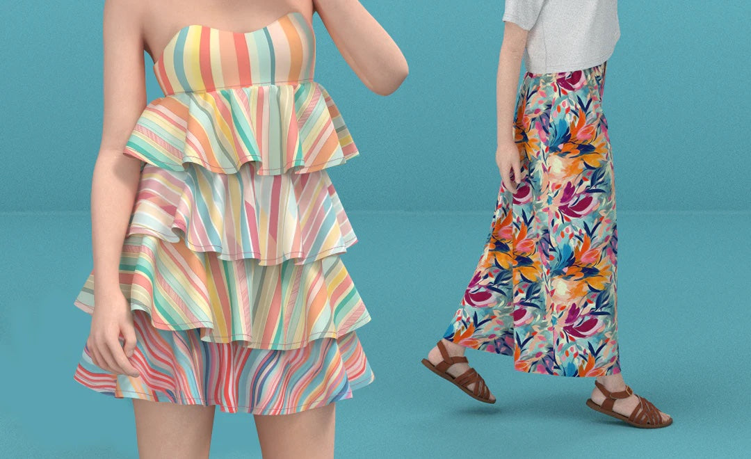 Creating 3D CG Costumes with Print Designs Generated by Midjourney Vol ...