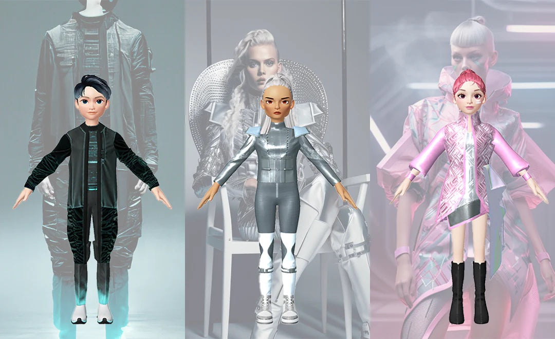 ZEPETO; The production process of metaverse fashion items in the case ...