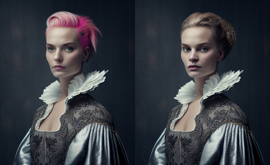 Introducing AI tools, how to change the face of a fashion model that a ...